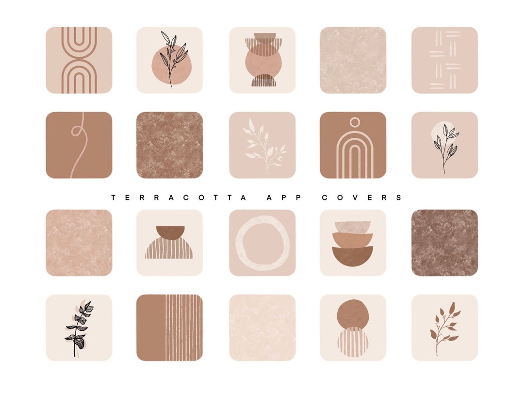 IPhone Ios 14 Icons Neutral, App Icons Minimal, Neutral iPhone Icons ...
