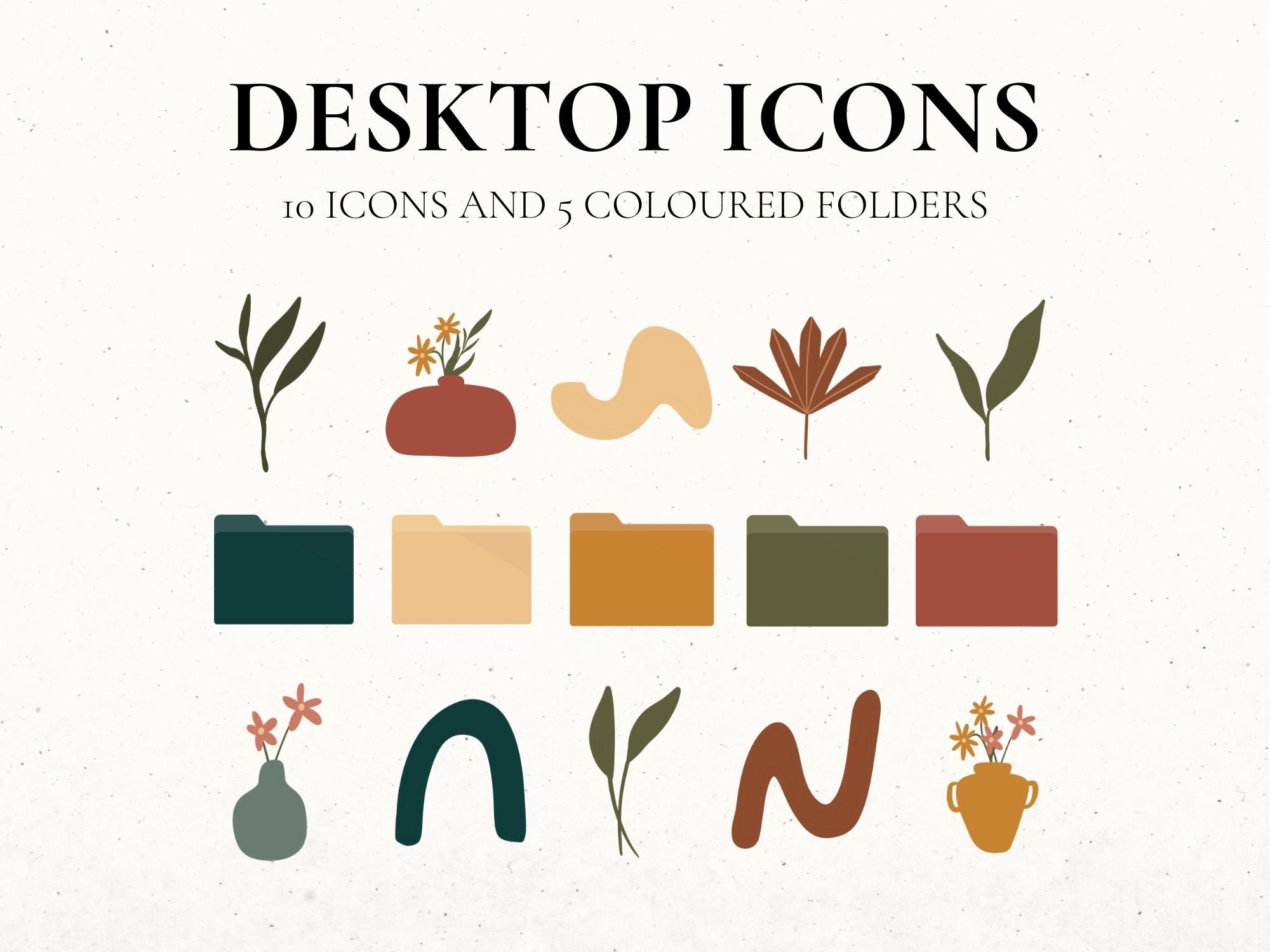 Art & Collectibles Macbook Folder Icons,Organizing Icons,Desktop ...