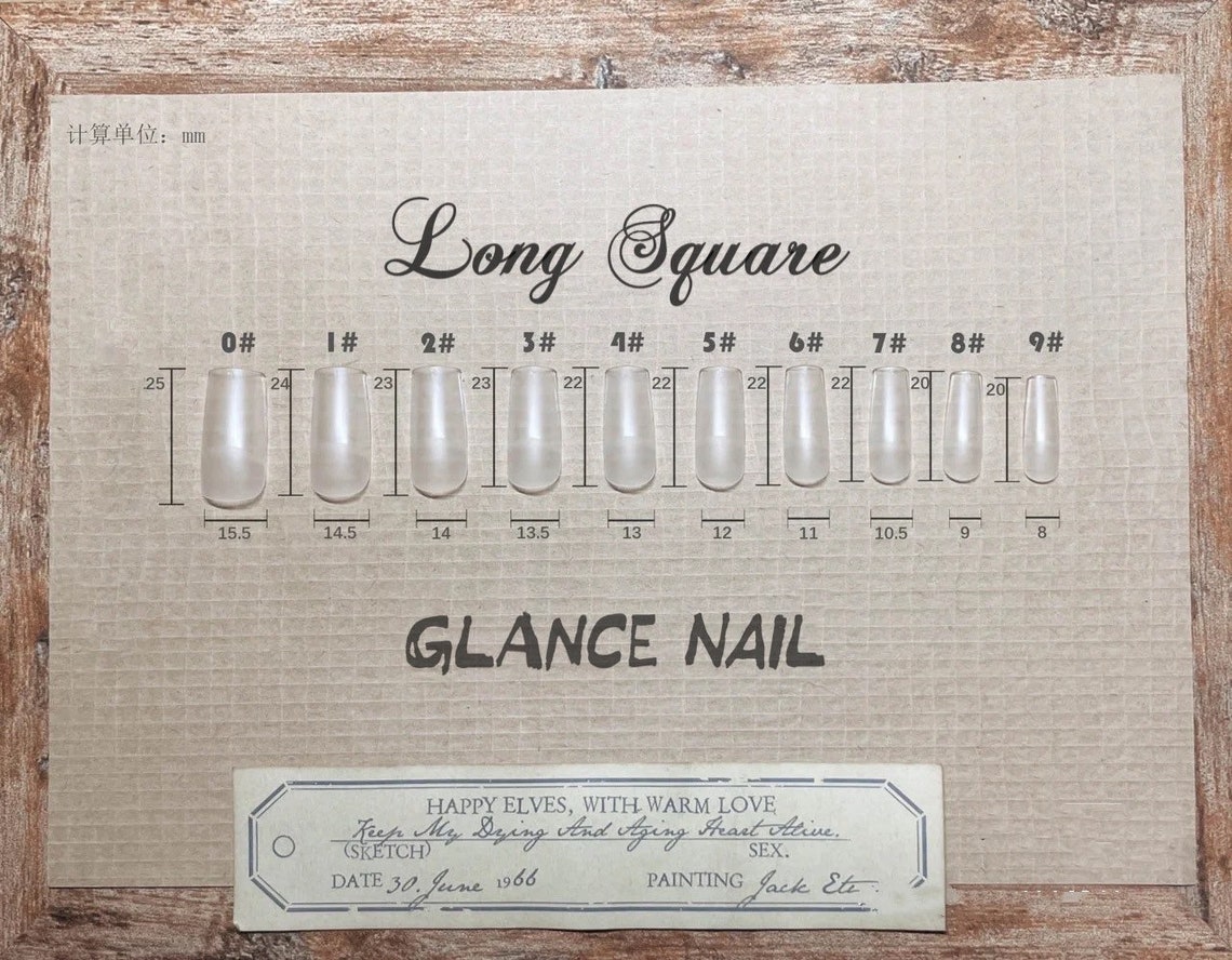 Beige Oatmeal Creamy Short Coffin Luxury Press on Nails - S032 - Etsy