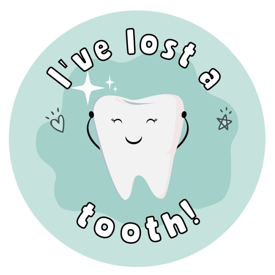 144 I've Lost a Tooth Stickers for School Teachers - Etsy