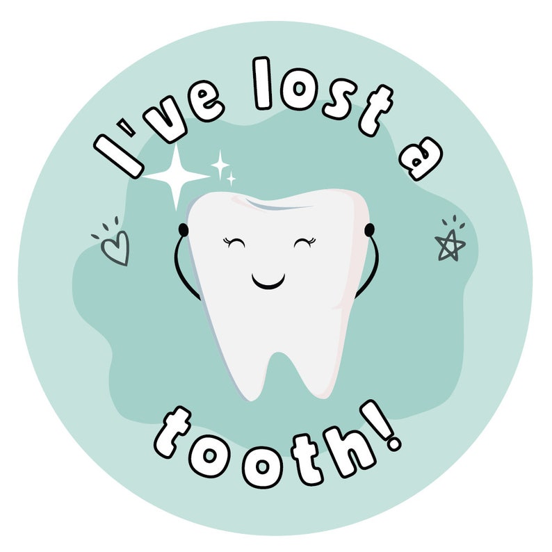 144 I've Lost a Tooth Stickers for School Teachers - Etsy