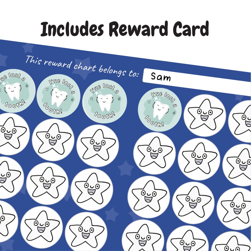 144 I've Lost a Tooth Stickers for School Teachers - Etsy
