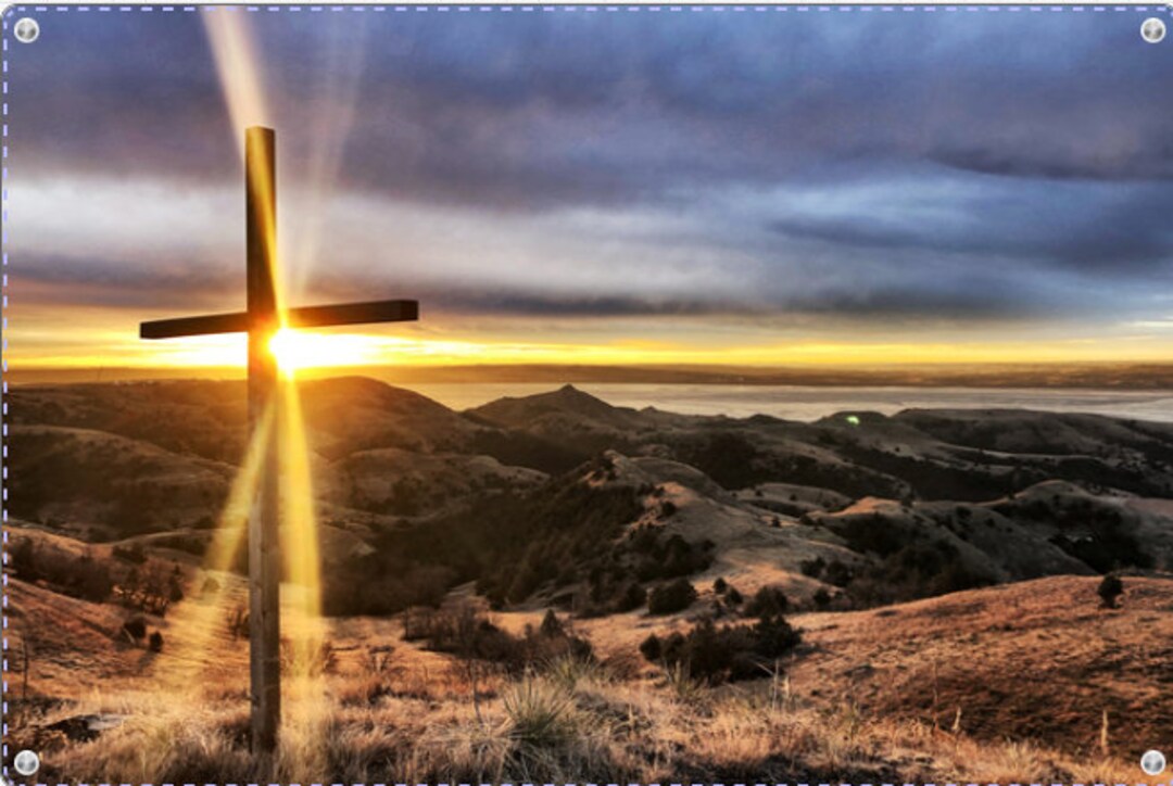 Beautiful Acrylic Picture of a Cross - Etsy