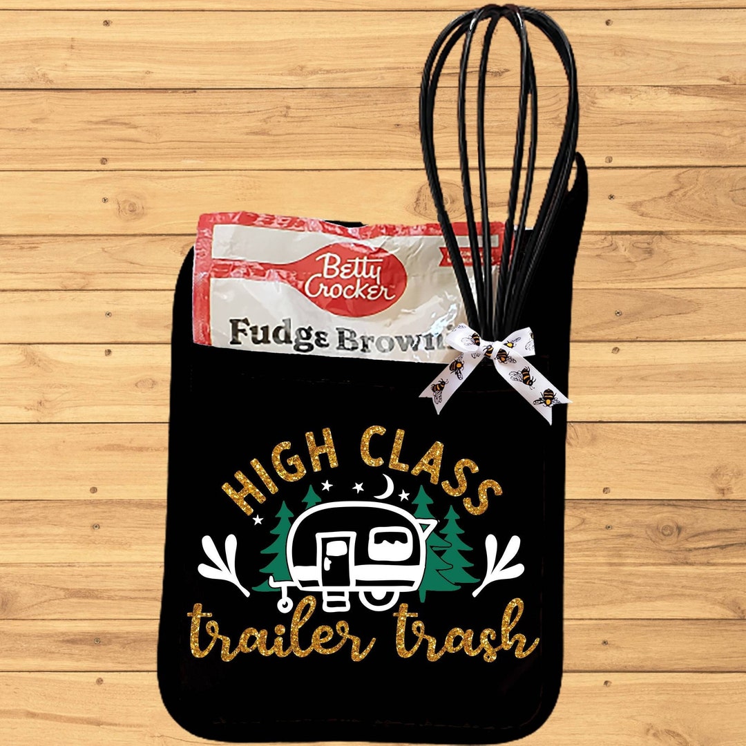 High Class Trailer Trash Pot Mitt - Etsy