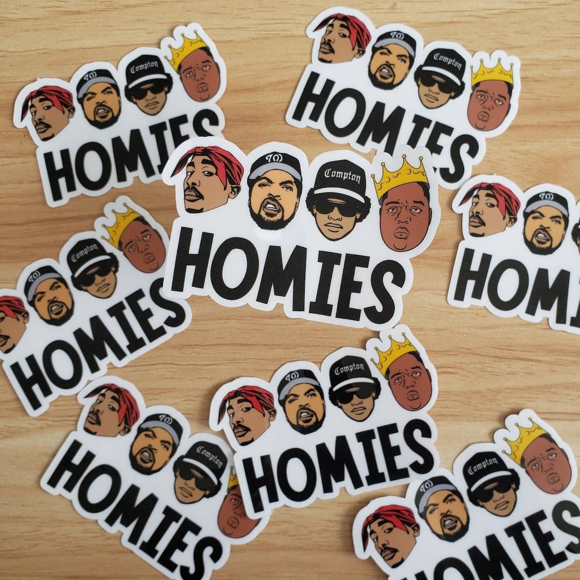 Rap Homies Sticker. 3 Inches. - Etsy