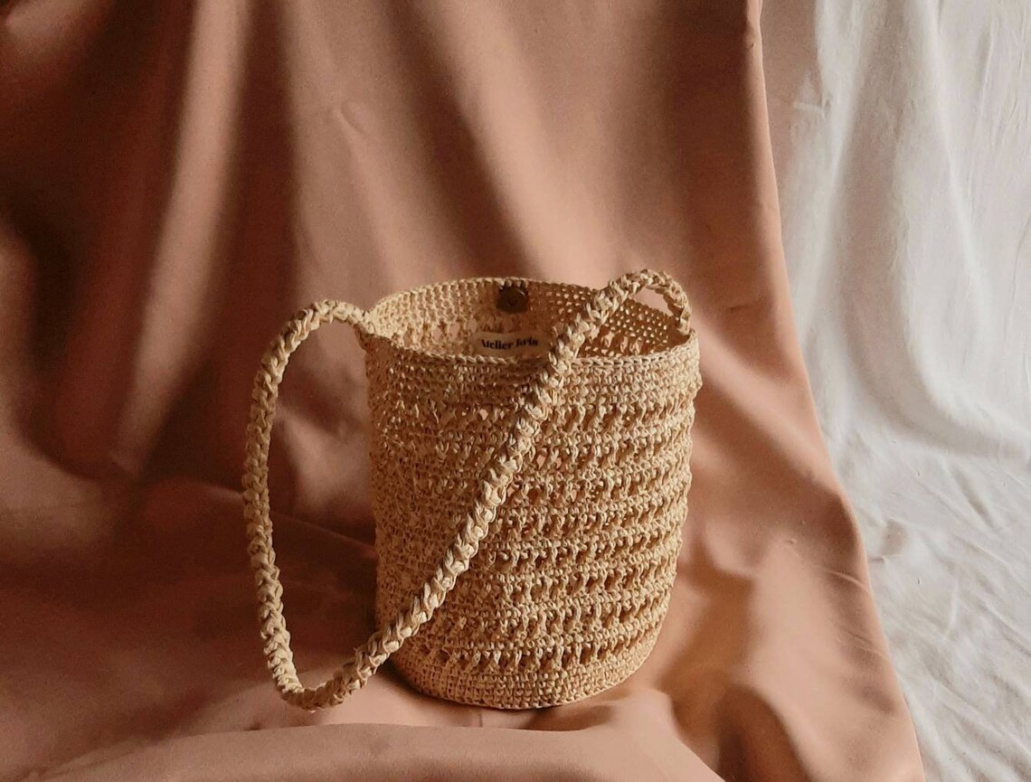 Handmade Manon Raffia Basket Bag Raffia Bag Handmade Bag - Etsy