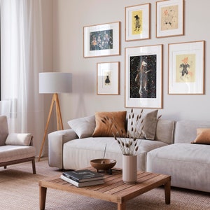 The Cornish Oss Fine Art Print | Size A5 A4 A3 | Illustration Wall Art ...