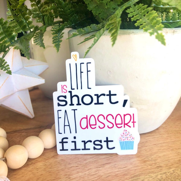 Eat Dessert First - Etsy