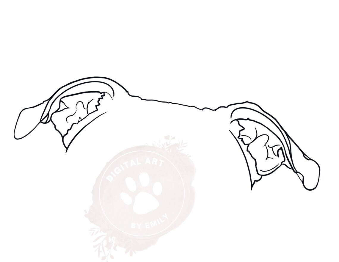 Custom Animal Ears: Tattoo Design Digital Download - Etsy