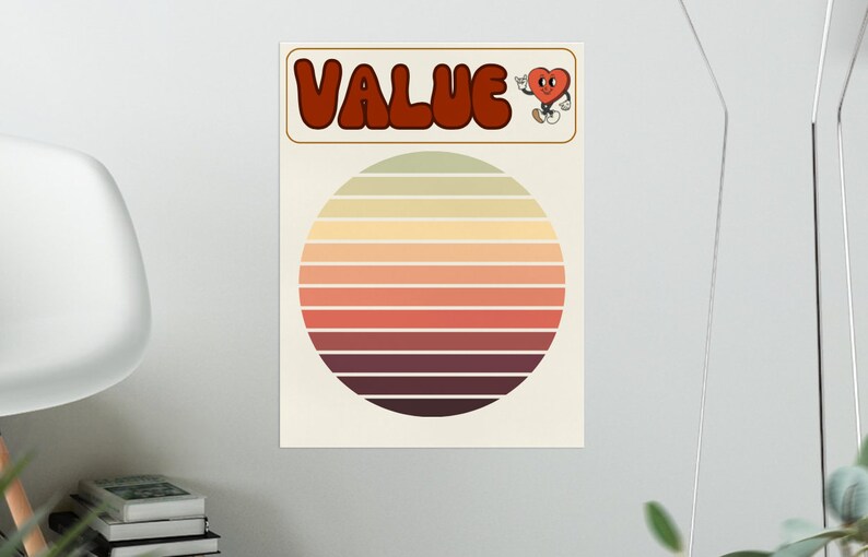 Elements of Art Posters- Groovy Art Class Decor Digital Download 7 ...