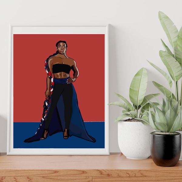 Simone Biles Svg - Etsy