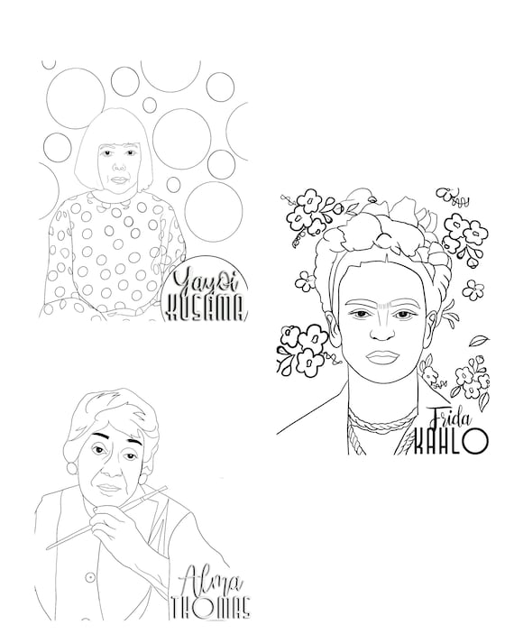 Art History Coloring Pages [2025]