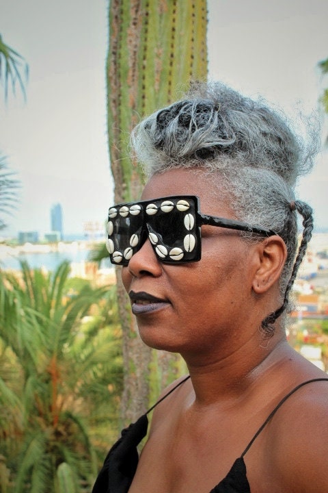 Big Square Glasses, Flamboyant Sunglasses Women, Unique Square Eyewear ...