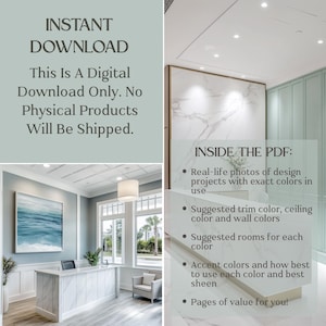 Dental Clinic Interior Design Color Palette for Orthodontic Reception ...