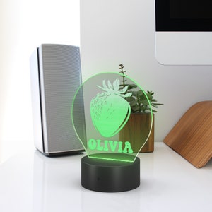 Personalized Light up Sign Custom Color Changing LED Night Light With ...