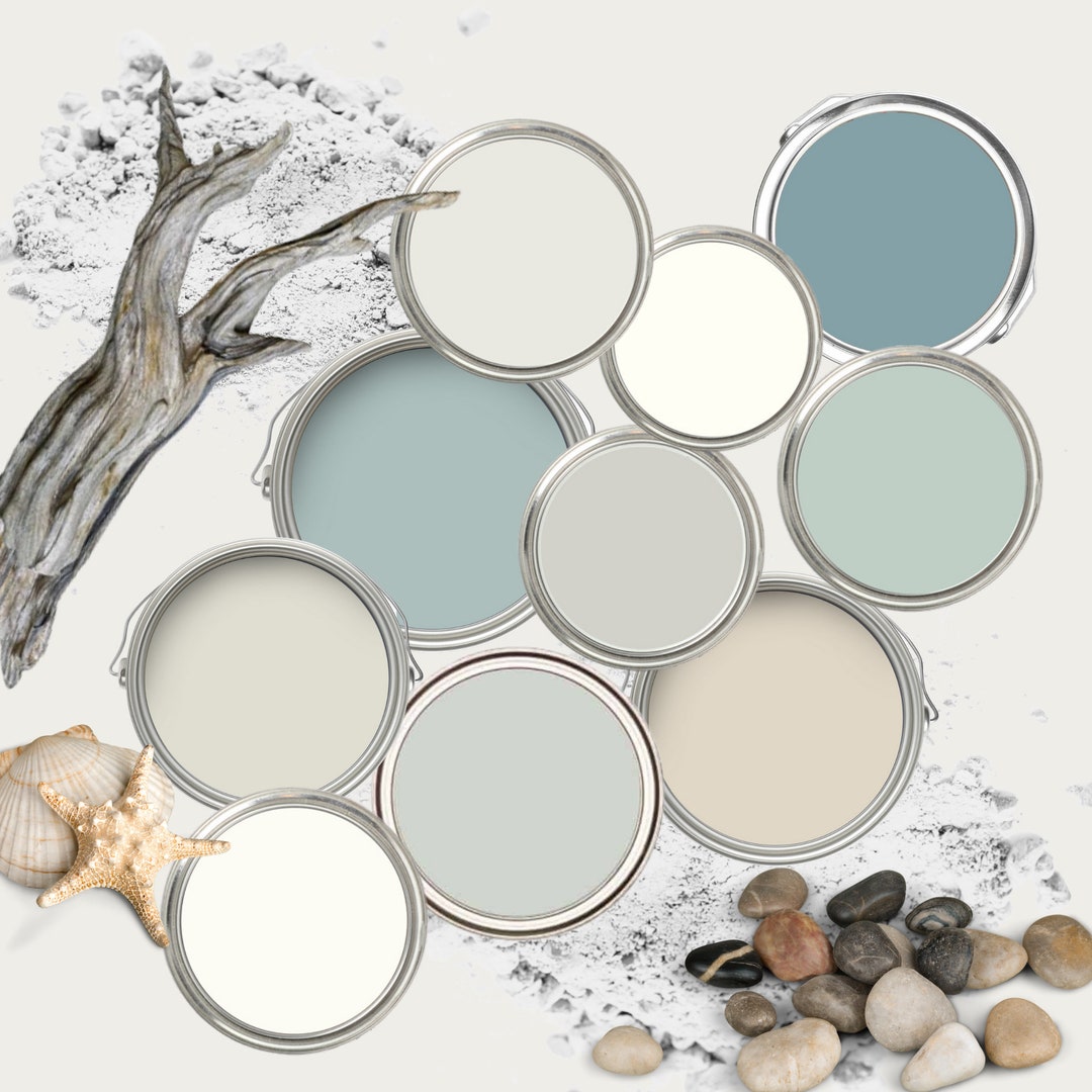 Coastal Color Palette Benjamin Moore Pale Blue English Country House ...