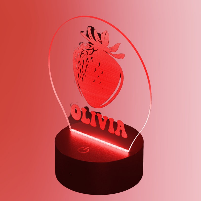 Personalized Light up Sign Custom Color Changing LED Night Light With ...