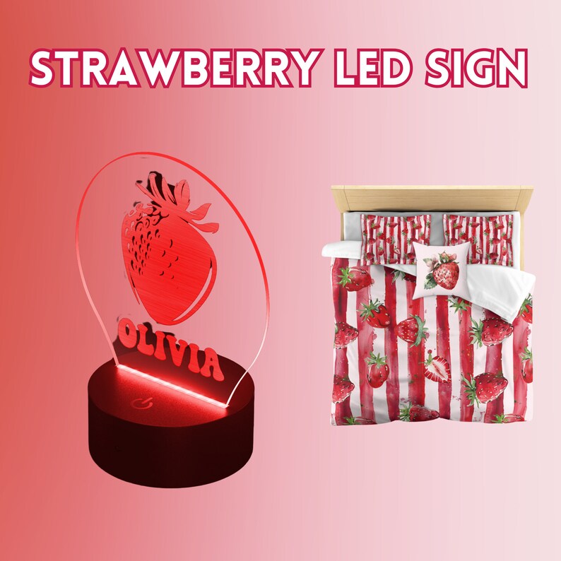 Personalized Light up Sign Custom Color Changing LED Night Light With ...