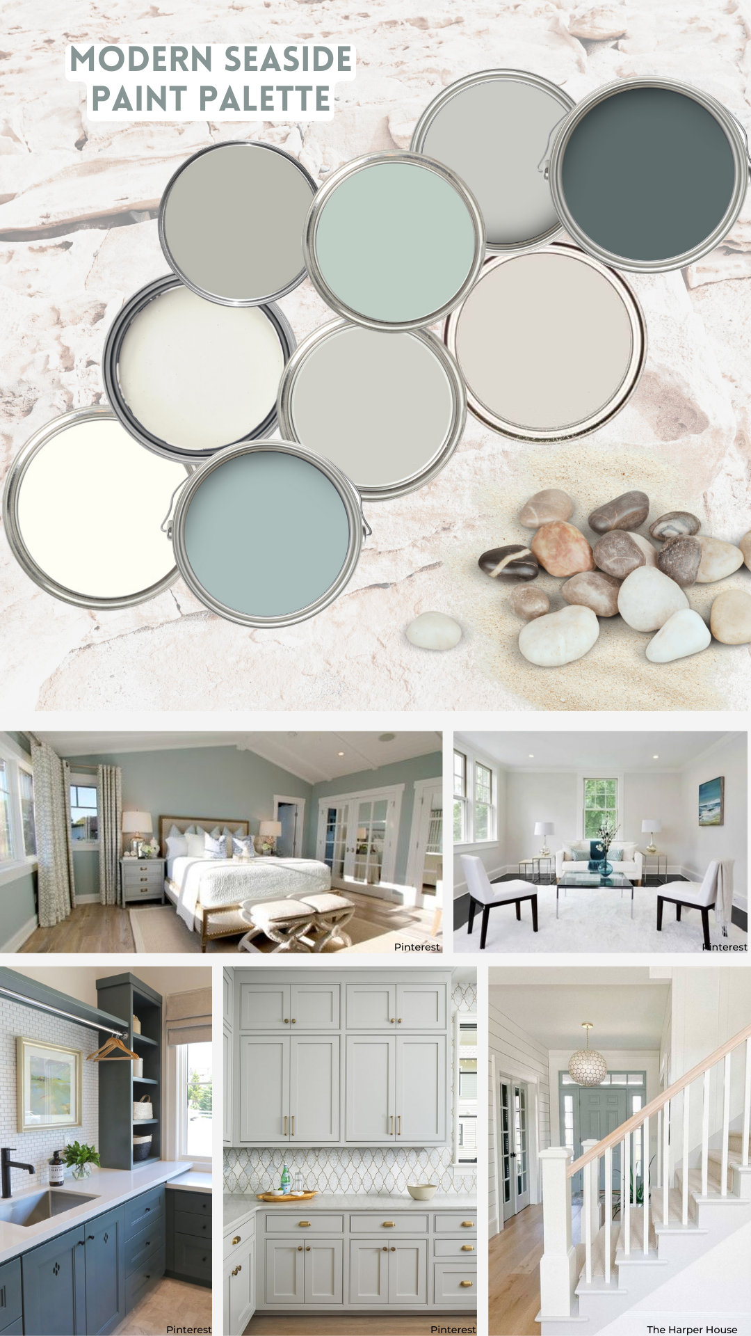 Ocean Inspired Paint Colors 140 Best Coastal Paint Colors Ideas