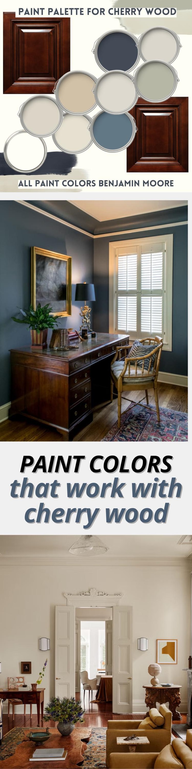 Best Paint Color for Cherry Cabinets Mahogany Paint Color Palette ...
