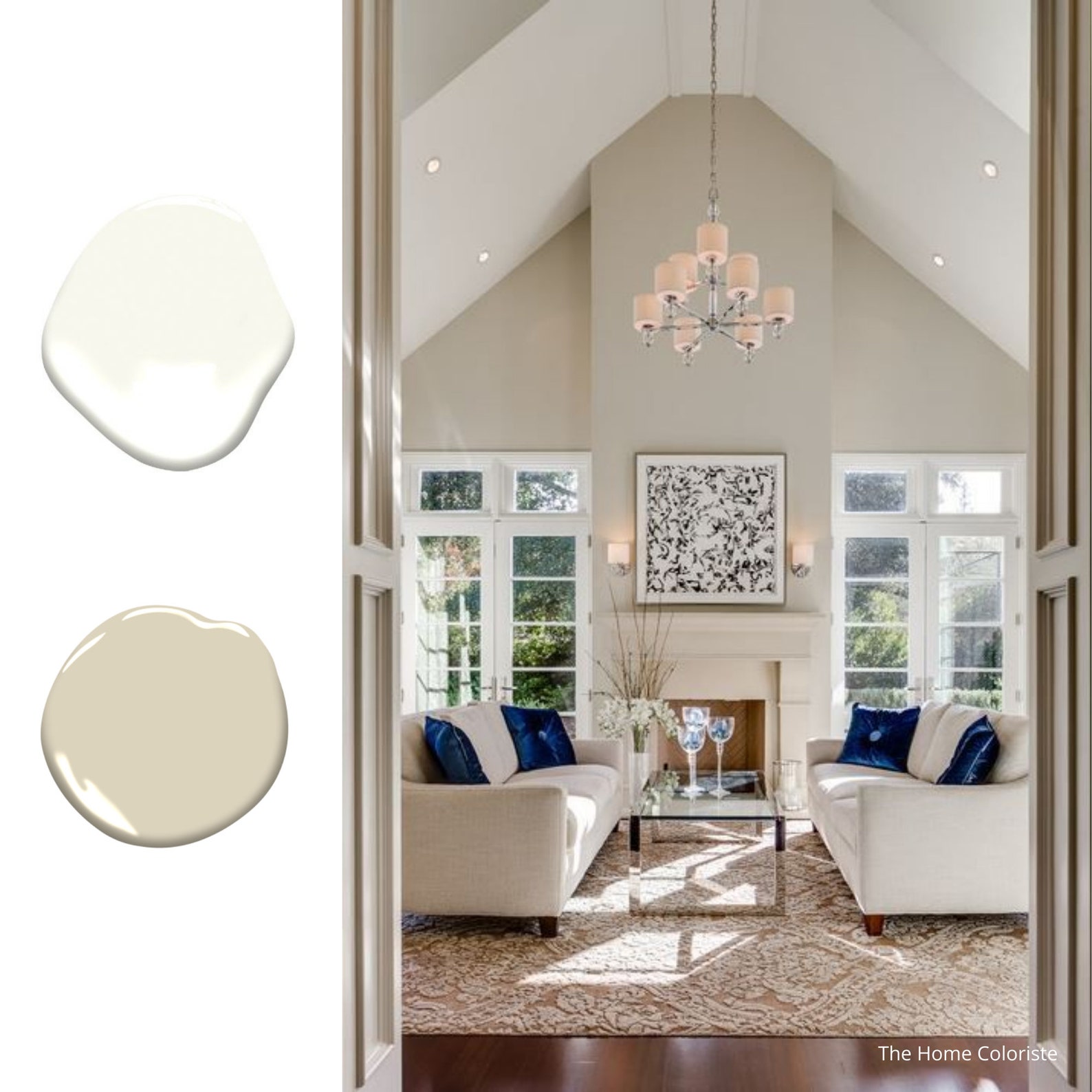 Benjamin Moore Paint Palette Mountain House Interior Paint Color Scheme ...