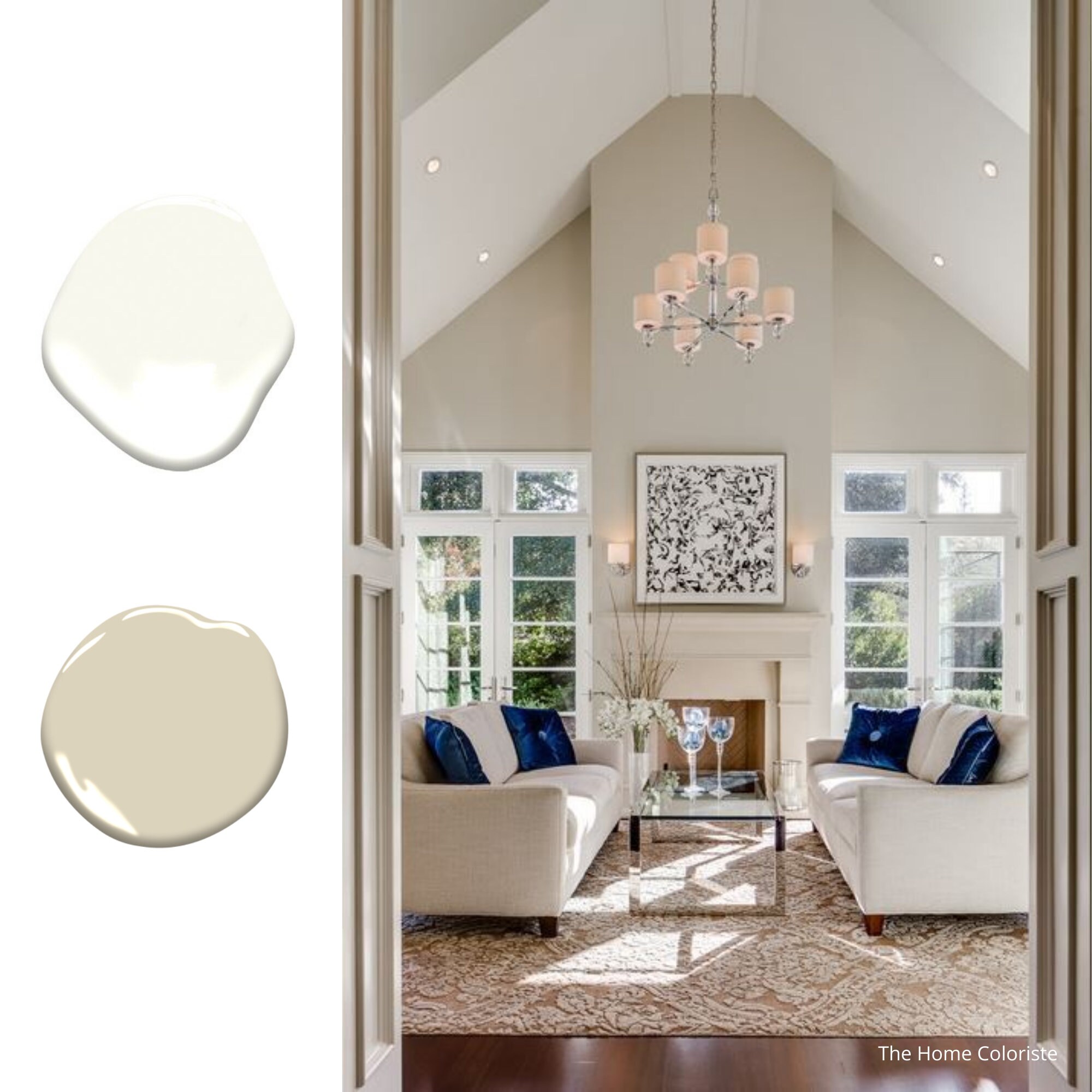 Benjamin Moore Paint Palette Mountain House Interior Paint Color Scheme ...