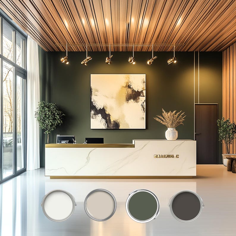 Dental Office Color Palette Waiting Room Design Dental Clinic Paint ...