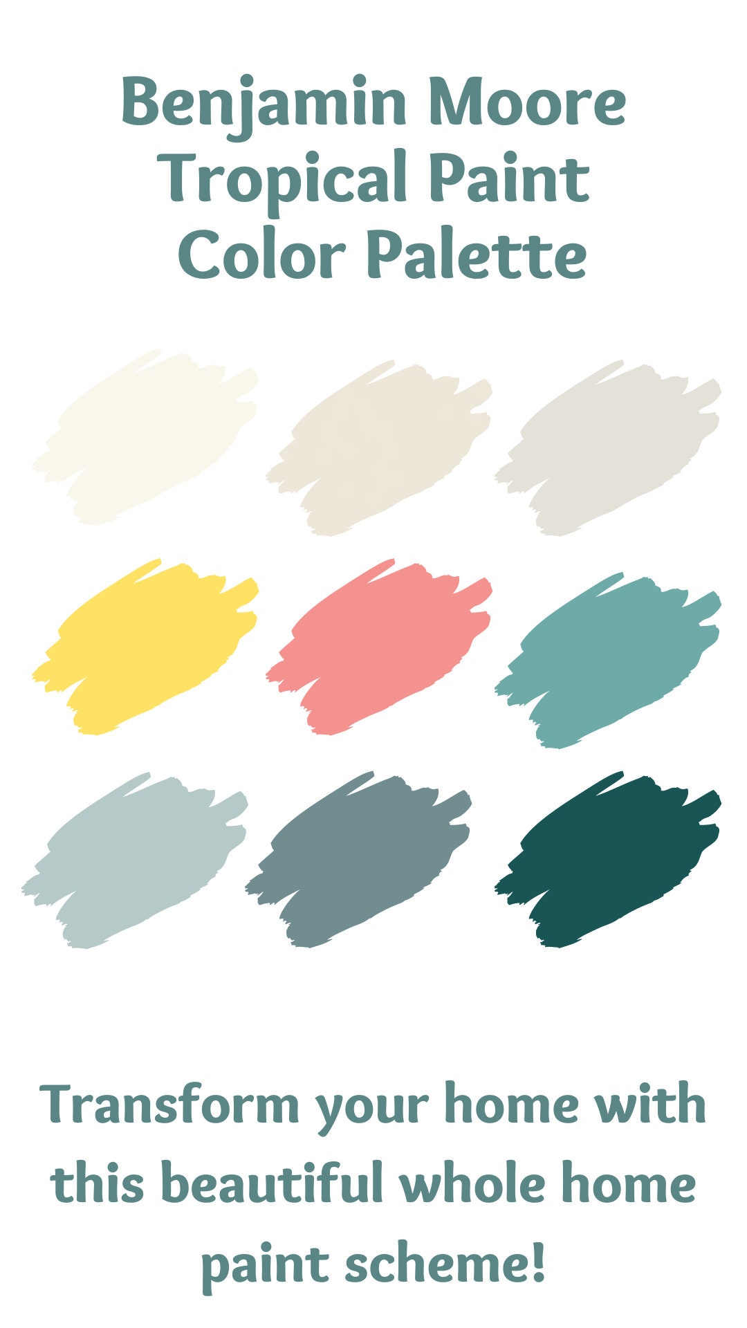 Tropical Paint Schemes