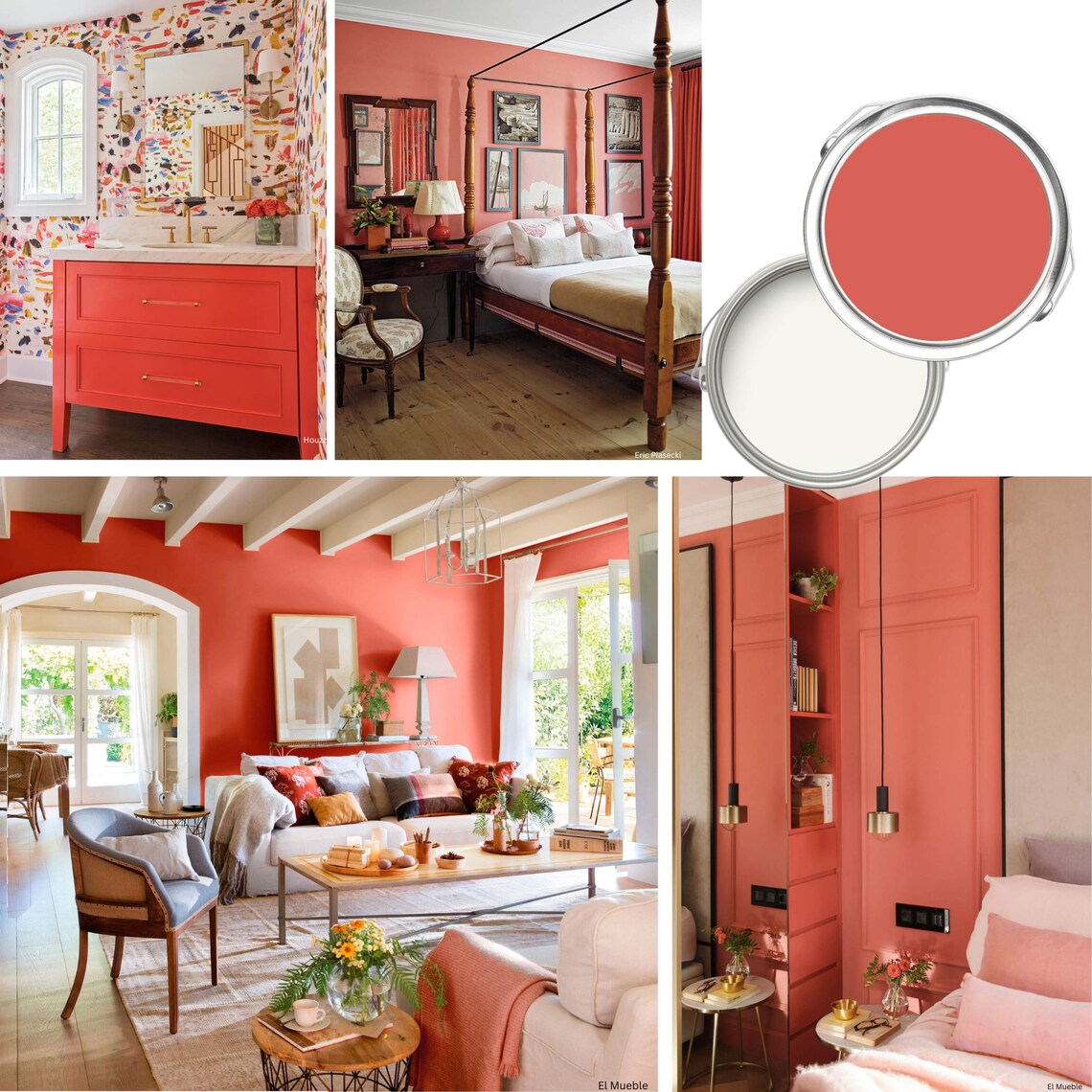 Benjamin Moore RED Paint Palette Burgundy Paint Scheme Pink Color ...