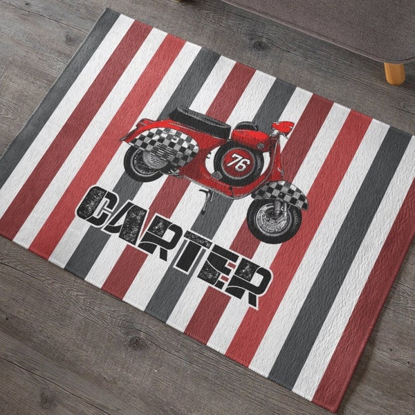 Motorcycle Rug - Etsy
