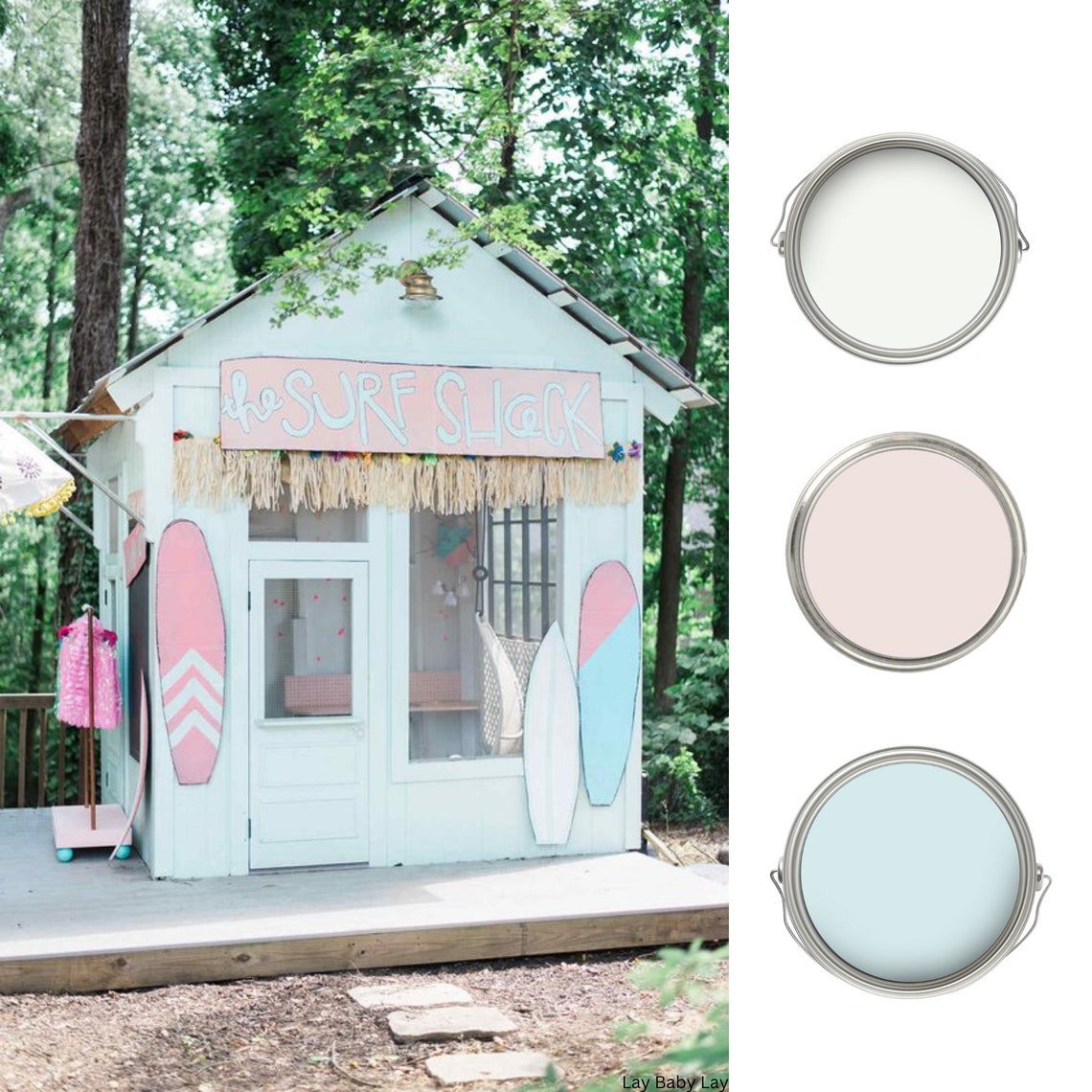 Girls Playroom Decor Color Palette Playhouse Decor Girl Bedroom ...