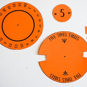 Times Tables Spinners. Multiplication Wheel. Times Table Chart. Maths ...