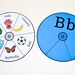 Alphabet Spinners. ABC Printable Craft for Toddlers. Preschool ABC ...