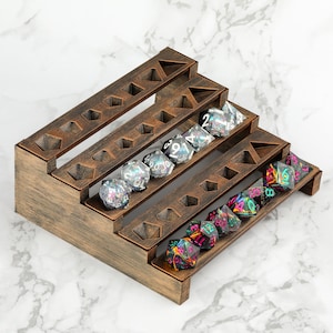 DND Dice Display Dice Shelf Dice Holder Dice Storage for Dice ...