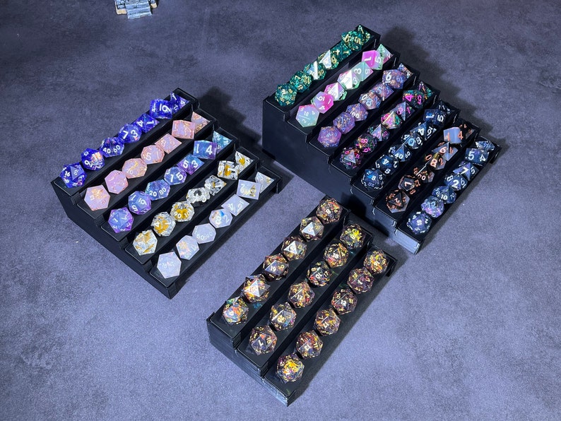 DND Dice Display Shelf Dice Holder for Dice Collectors - Etsy