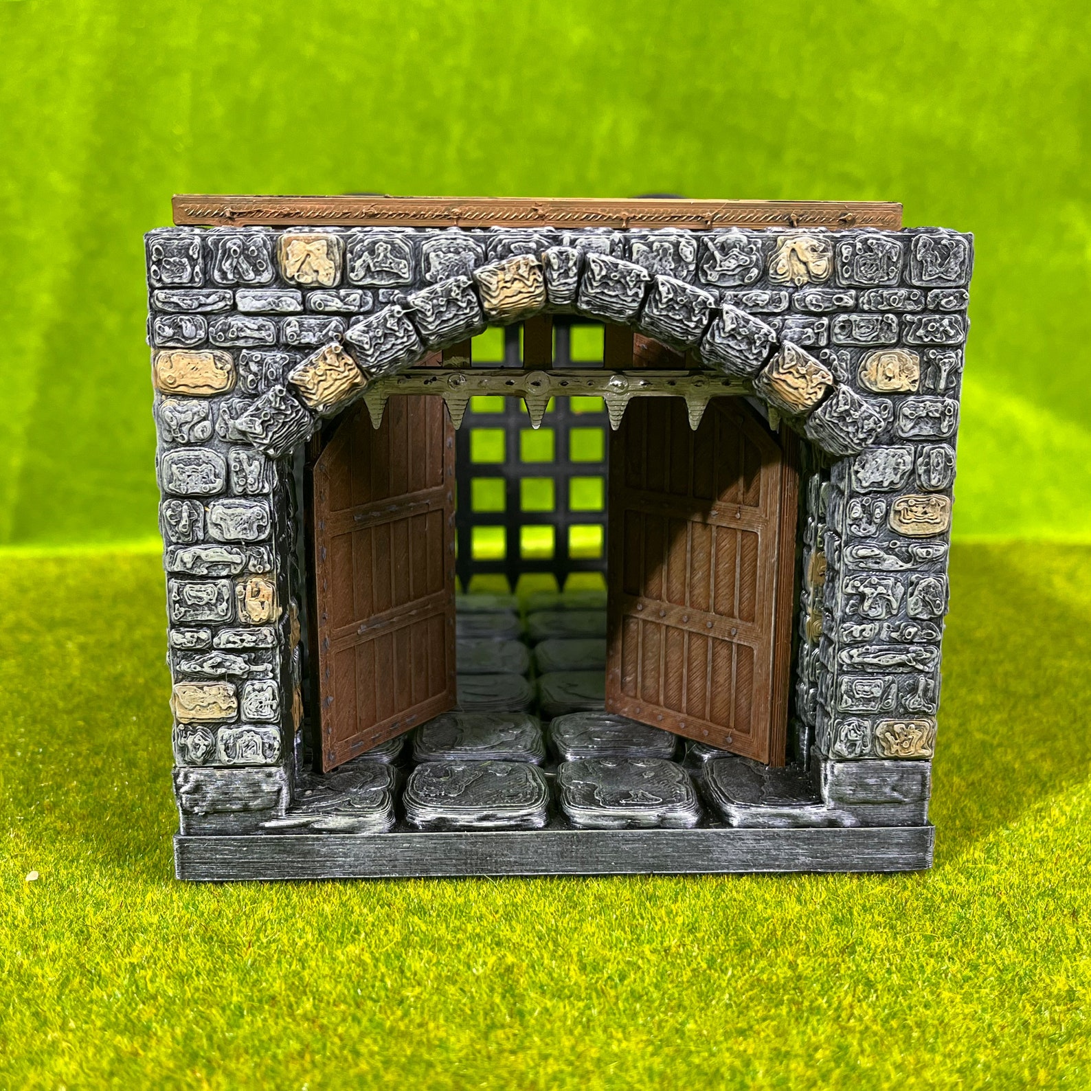 Castle Stone Gatehouse Tiles DND Pathfinder RPG Game Dungeon and ...