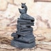 Dragon Reading Book Statue, 3D Printed Resin Art Sculpture, Outdoor ...