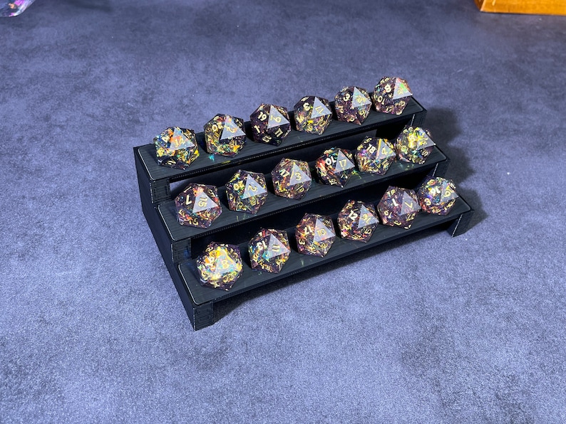 DND Dice Display Shelf Dice Holder for Dice Collectors - Etsy
