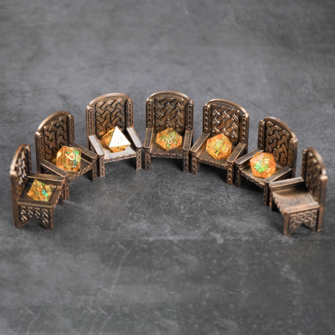 DND Dice Jail | Chair of Shame | Time Out Chair for Tabletop Role ...