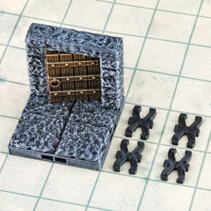 DND Dungeon Tiles Set, Dragonlock Tile, 3D Printed DND Terrain for ...