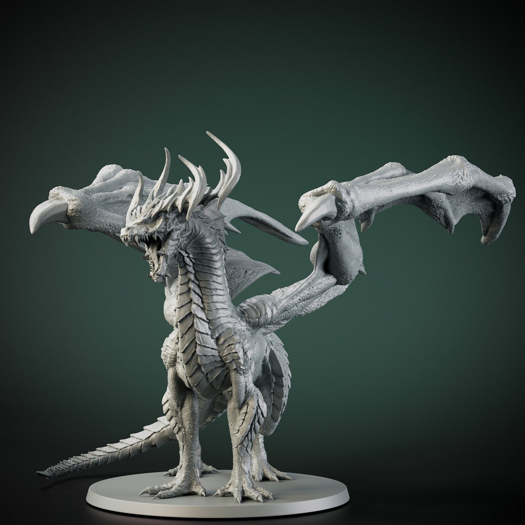 Green Dragon Miniature 28mm/32mm Resin Miniature, Handcrafted and ...
