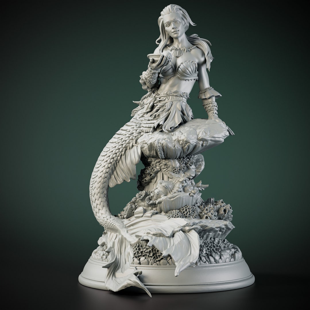 Sirens Monster Miniature - Realistic and Intricately Designed Fantasy ...