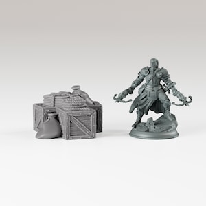 Dnd Cargo Piles Miniature Terrain for Dungeons and Dragons, Wargame ...