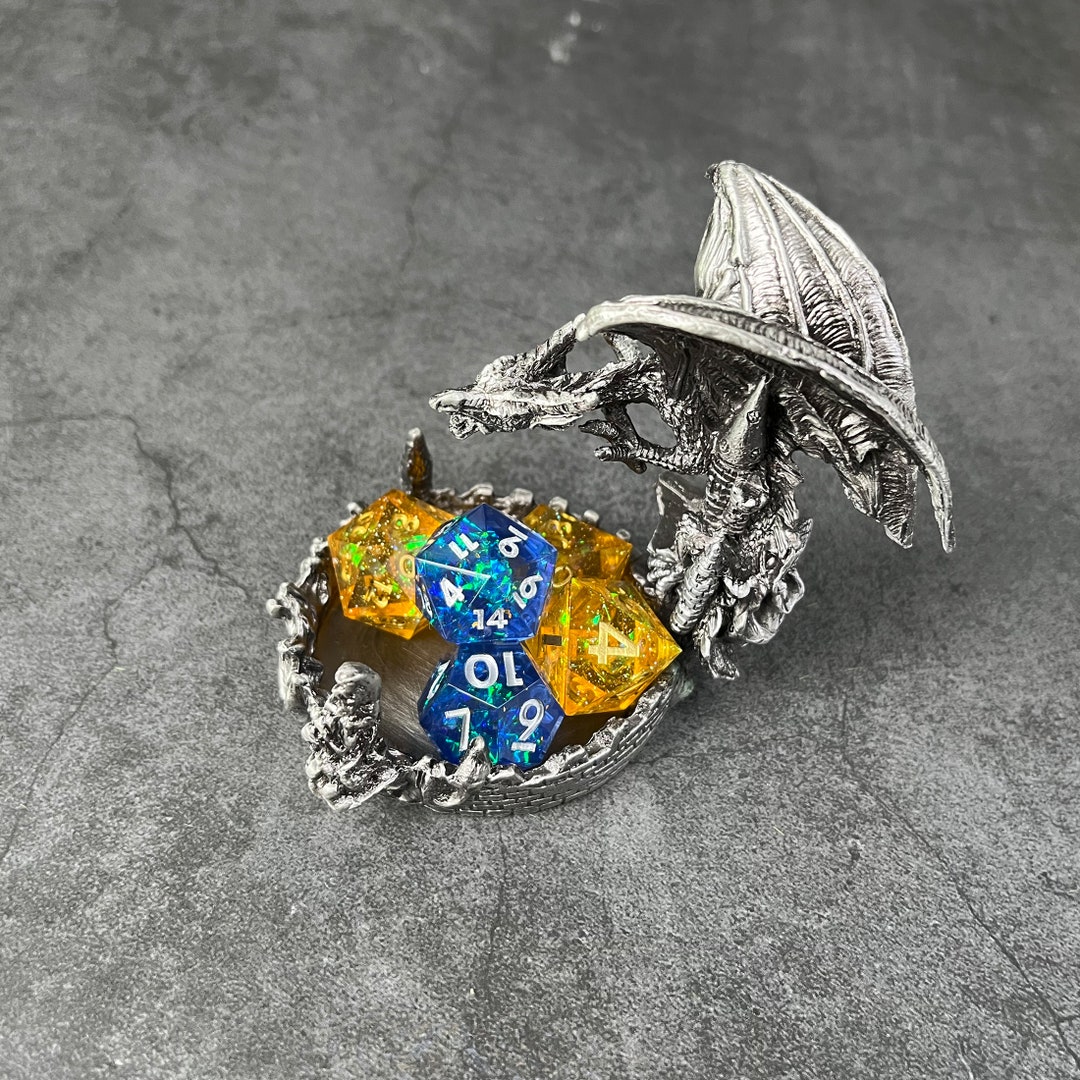 Metal Dragon Box for Borad Game DND Dice - Etsy