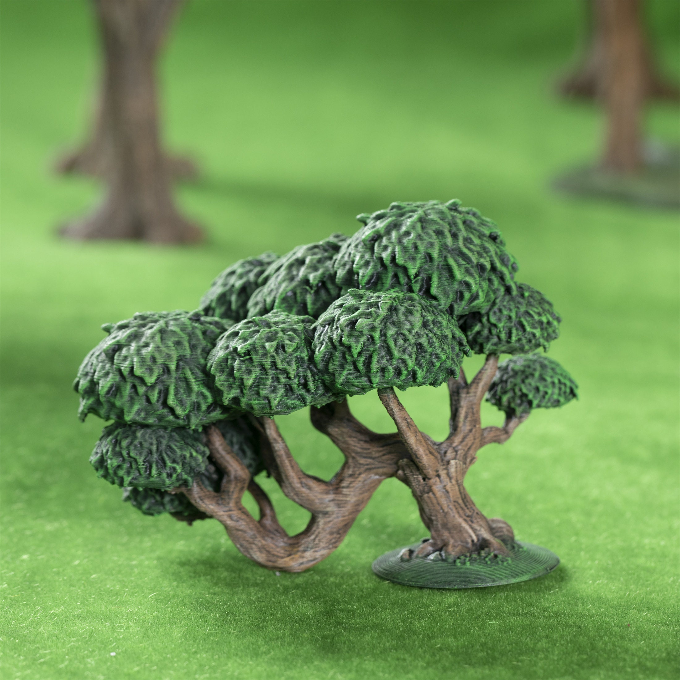3D Printed Tree DND Miniature Scatter Terrain Tabletop - Etsy