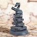 Dragon Reading Book Statue, 3D Printed Resin Art Sculpture, Outdoor ...