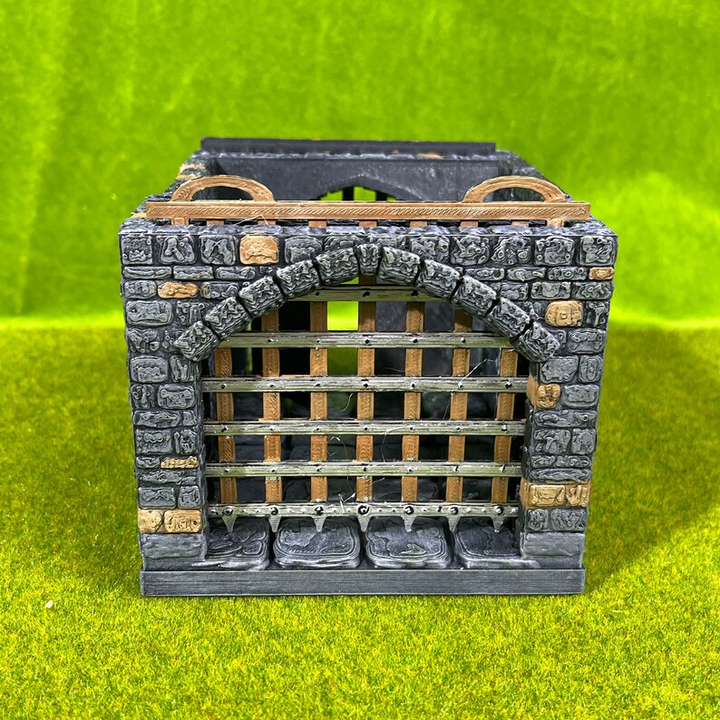 Castle Stone Gatehouse Tiles DND Pathfinder RPG Game Dungeon and ...