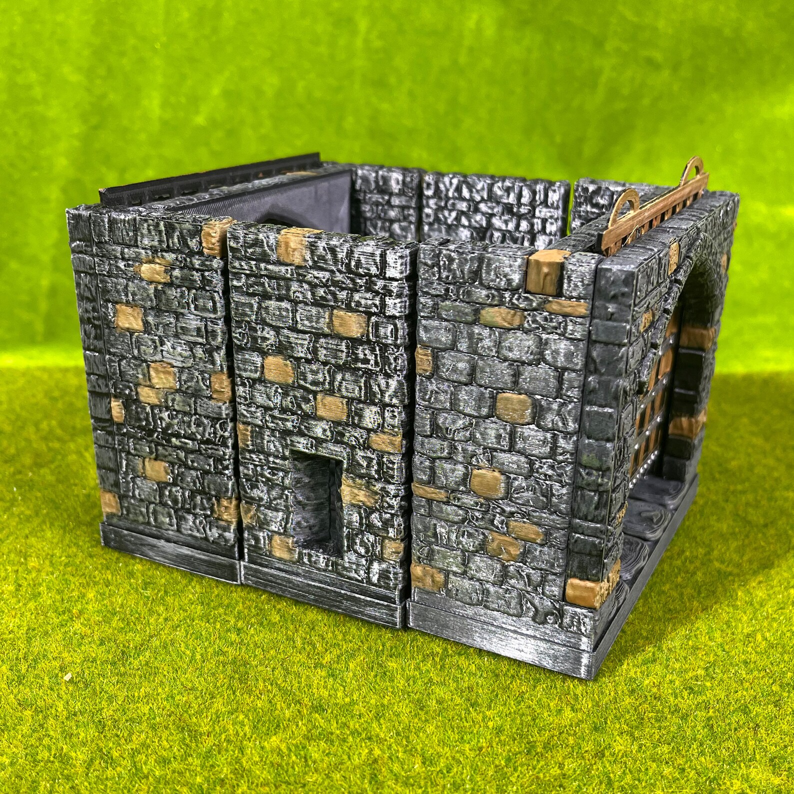 Castle Stone Gatehouse Tiles DND Pathfinder RPG Game Dungeon and ...