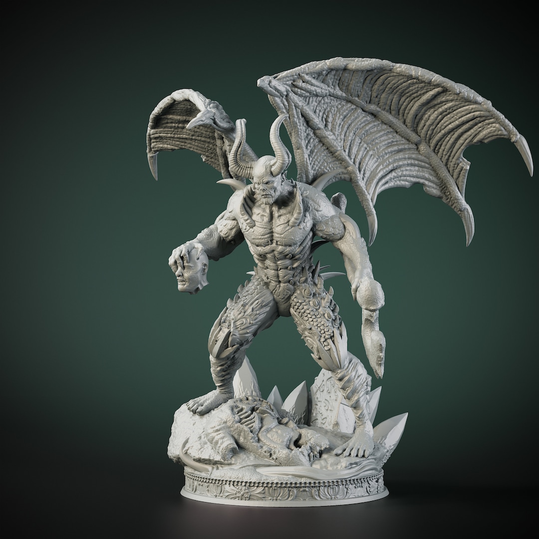 Demon Monster Miniature Realistic and Intricately Designed - Etsy