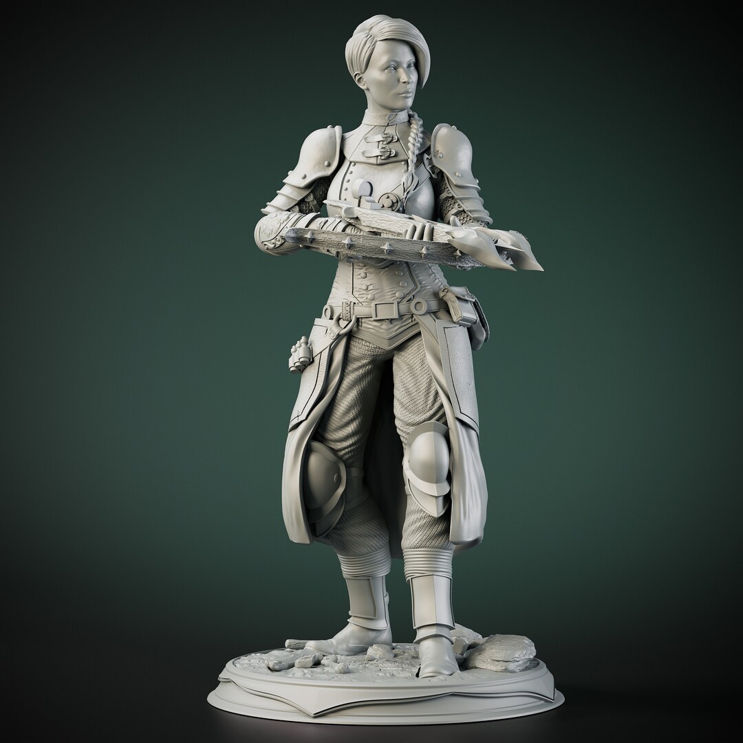 DND Blood Hunter Miniature, 3d Printed Resin Miniature for Tabletop ...